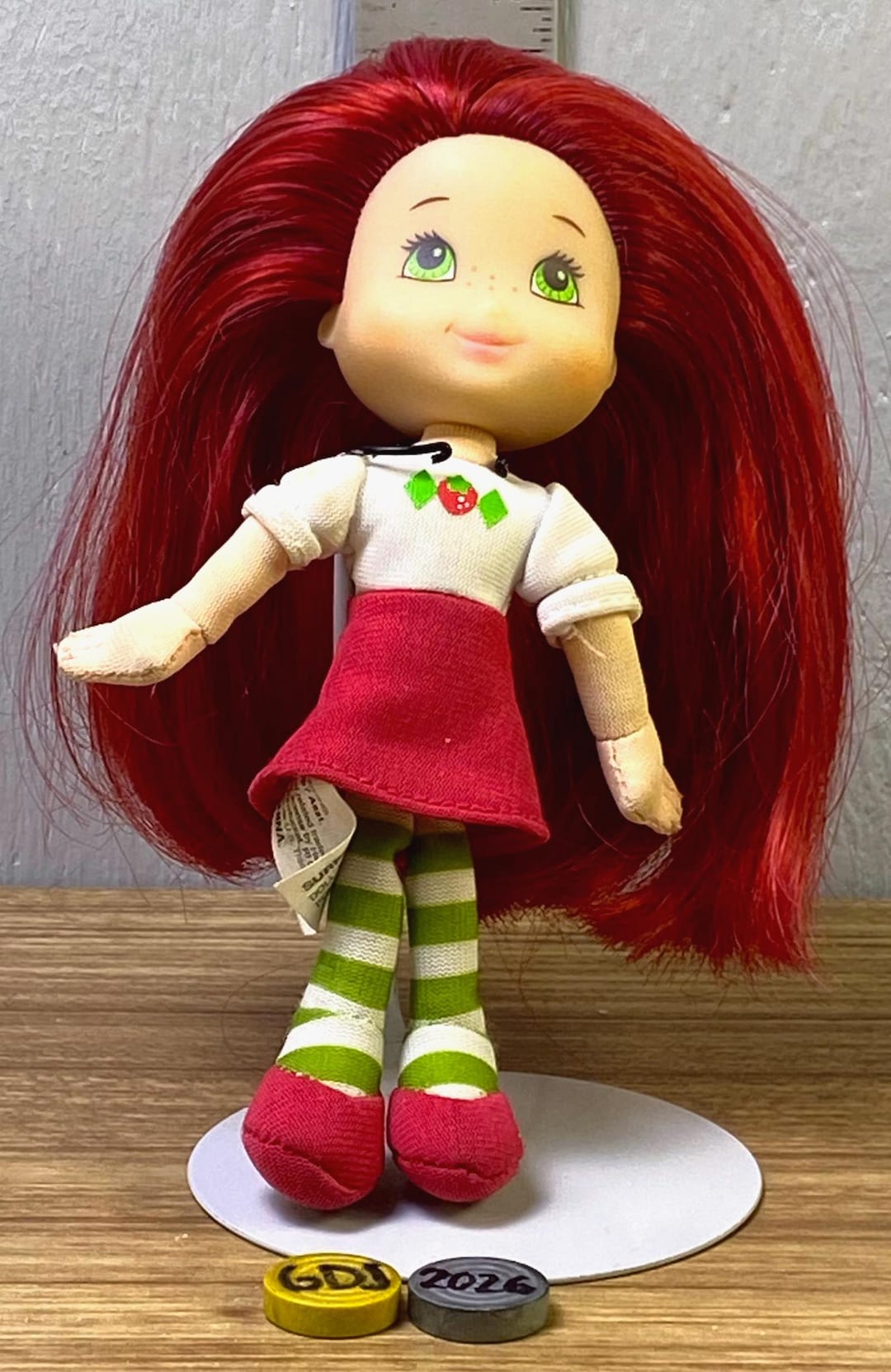 Vintage Strawberry Shortcake Plush Body & Plastic Head -GDJ-E-214 - Etsy
