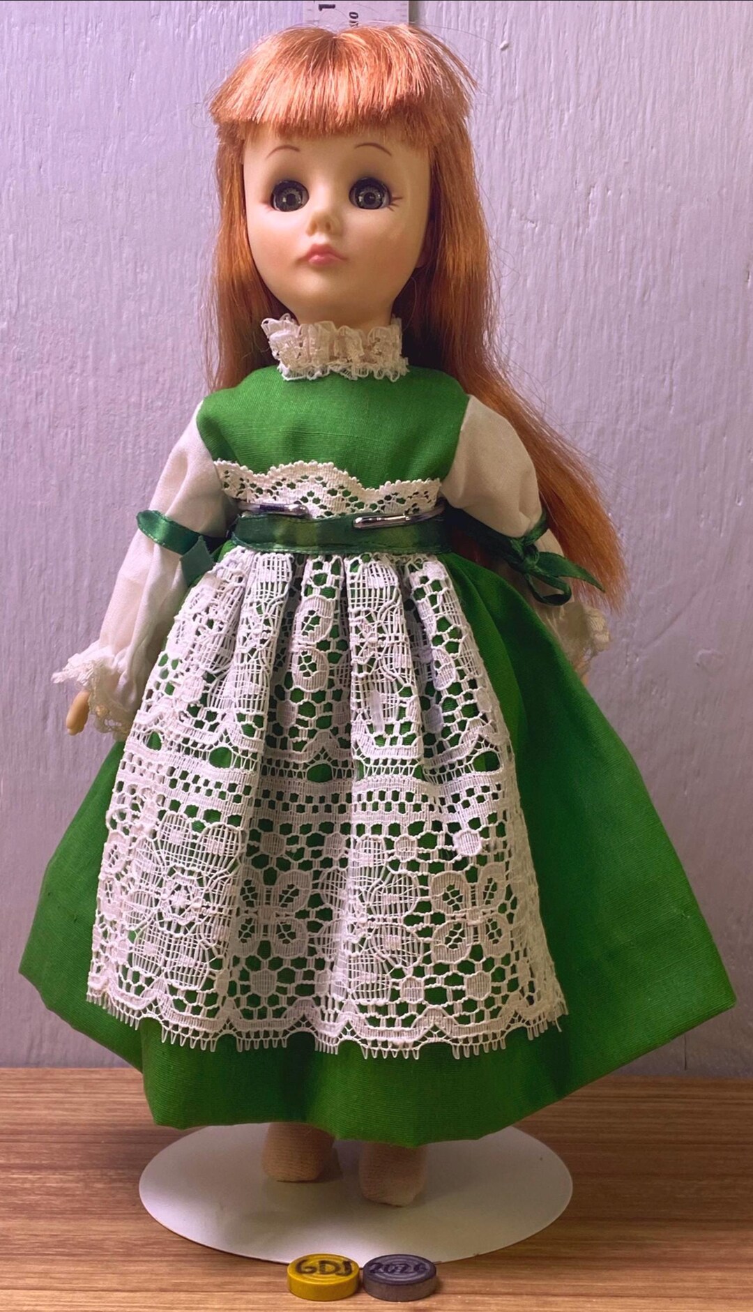 Vtg 1980s Effanbee Miss Ireland Doll From the Wonder World of Dolls ...