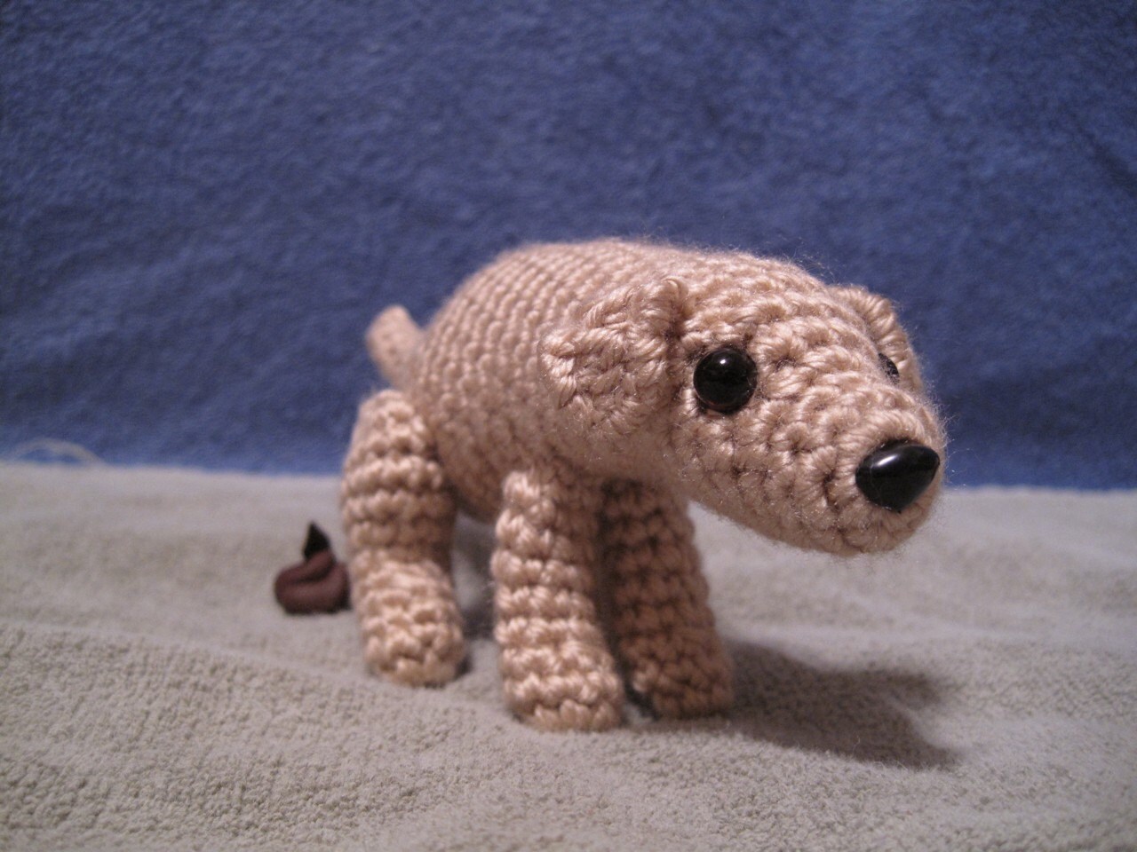 PATTERN - Pooping Dog Crochet Amigurumi - Funny Gift for Scatologists ...