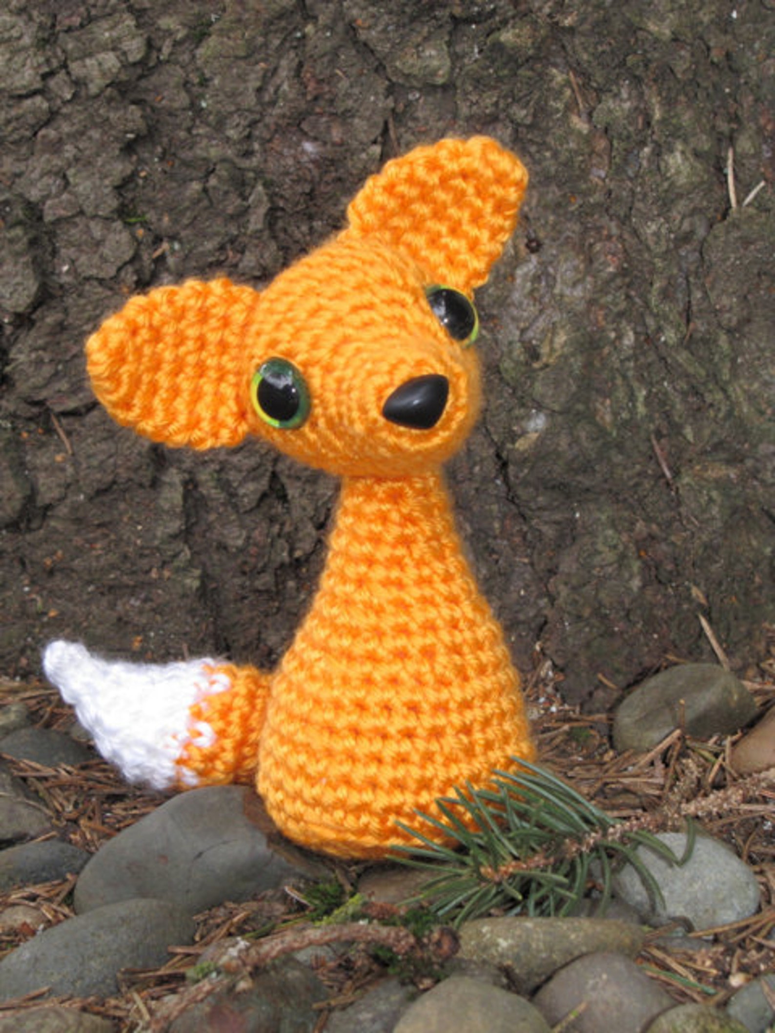 PATTERN - Crocheted Red Fox Amigurumi Animal Pattern - Etsy