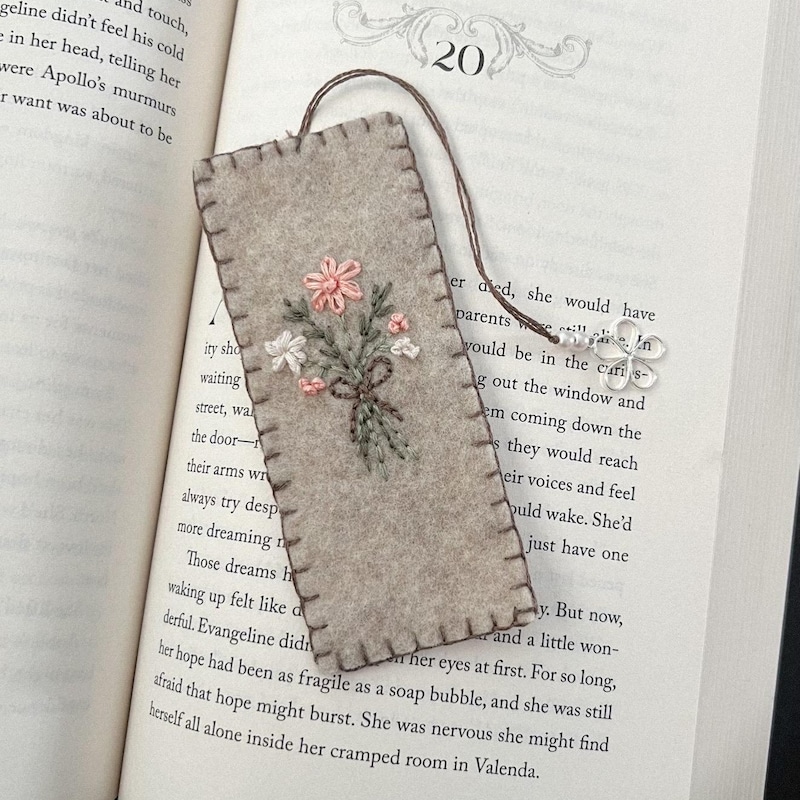 Felt Bookmark - Etsy