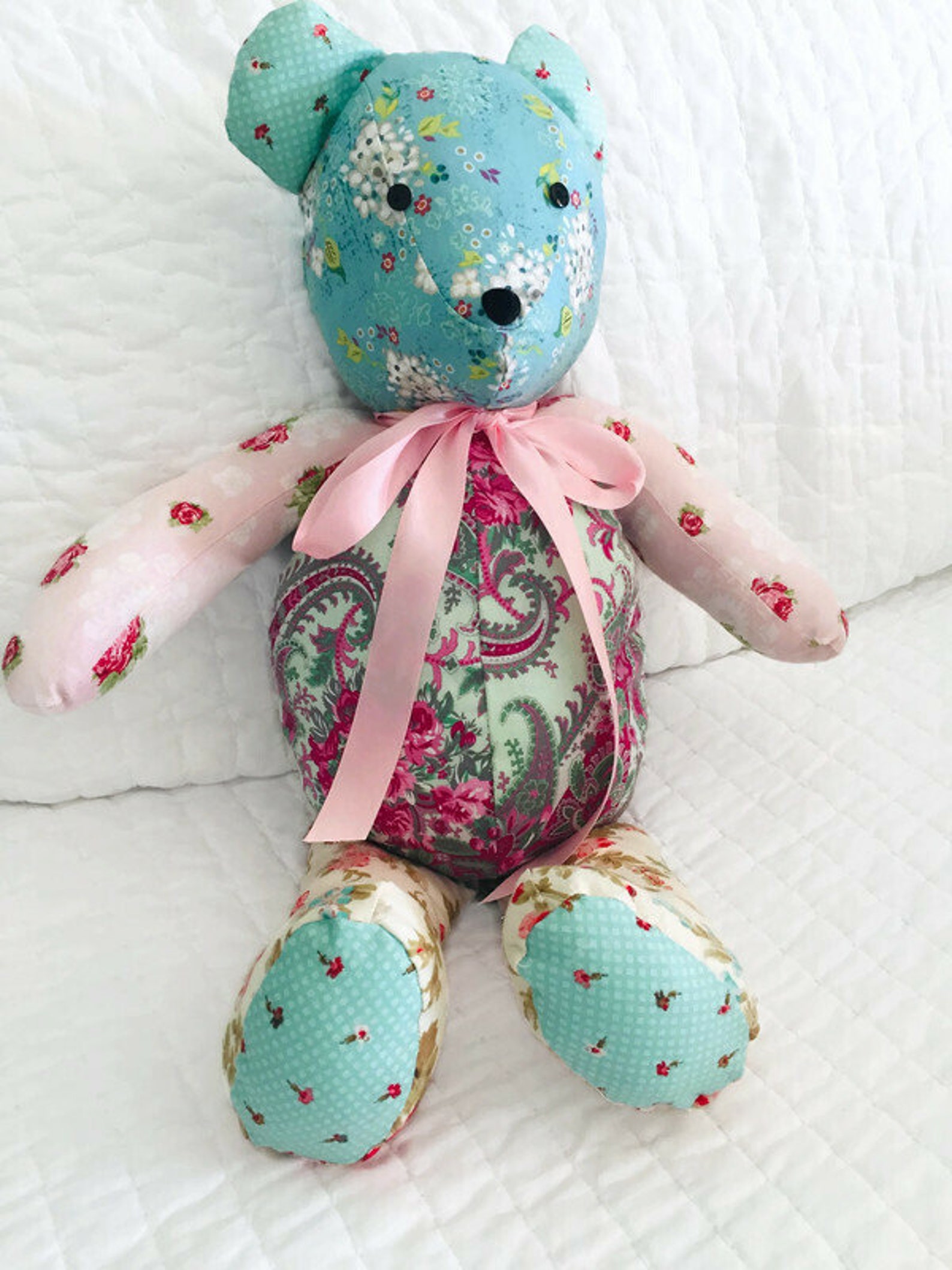 Memory Bear Custom Made Keepsake Bear - Etsy