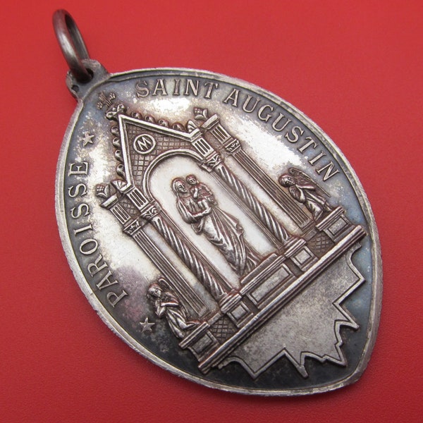 Antique Catholic Religious Medal - Etsy