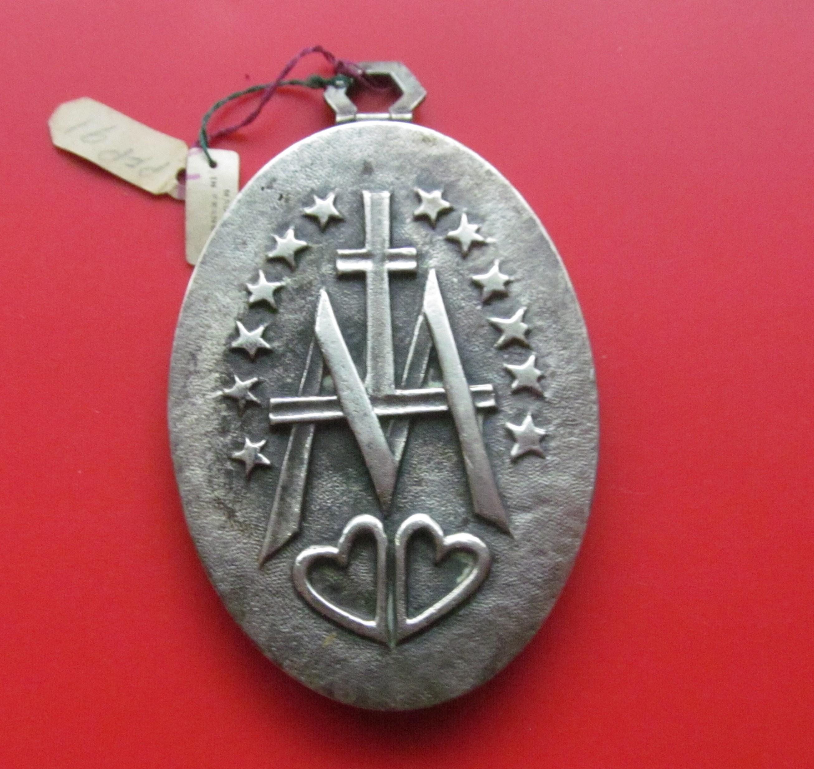 Vintage French Miraculous Virgin Mary Fernand Py Religious Medal SS2 - Etsy
