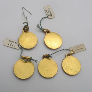 Vintage Fernand Py Gold Plated Religious Medal Lot SS76 - Etsy