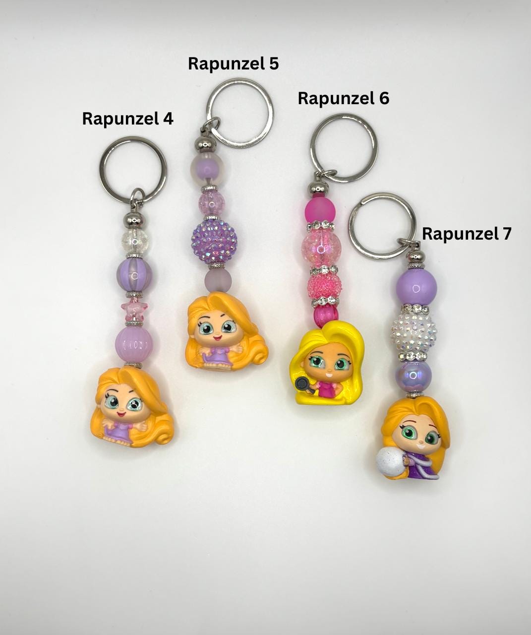 Tangled Doorables Character Keychain - Etsy