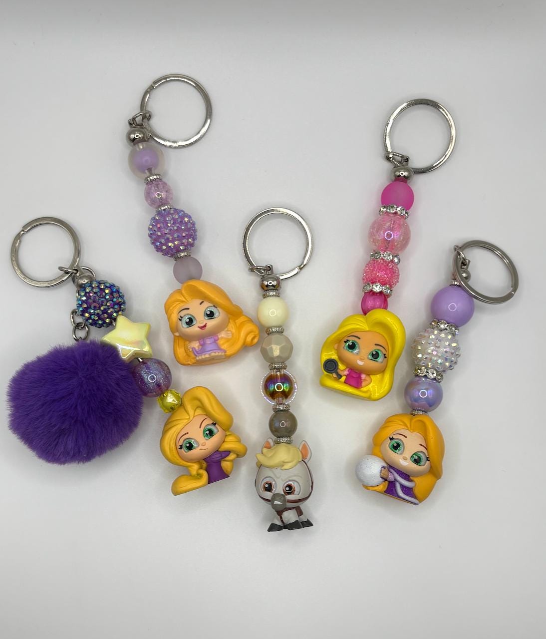 Tangled Doorables Character Keychain - Etsy