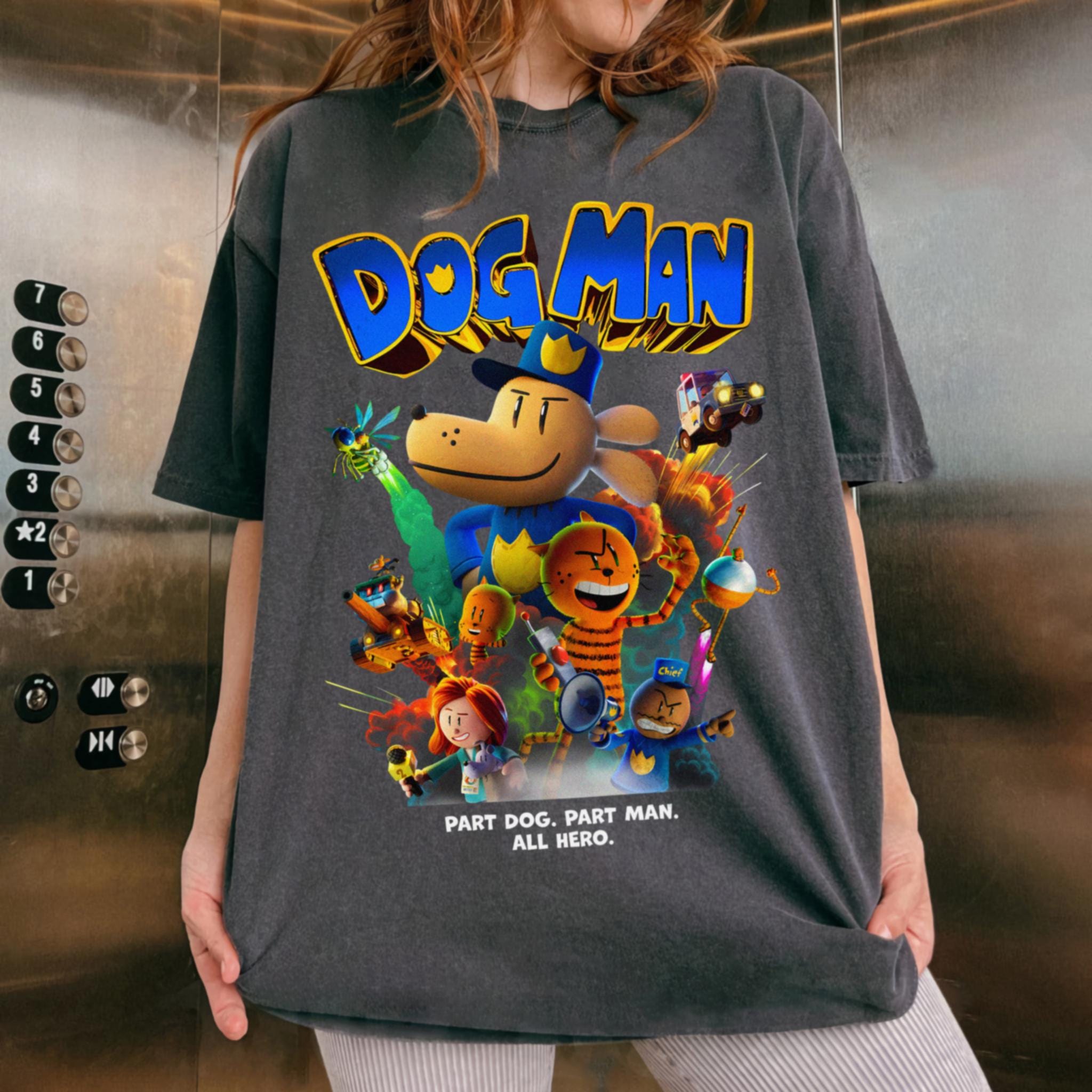 Dog Man Png, Dog Man 2025 Png, Dogman Kids Png, Man Cat Kid Png - Etsy ...