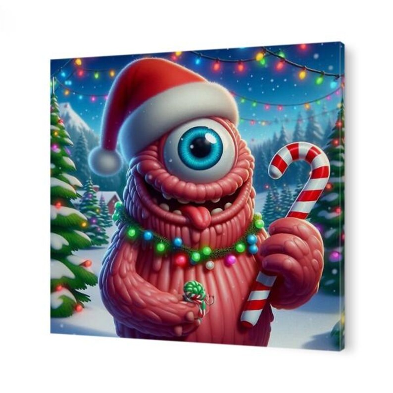 Cyclops in Christmas Theme. - Etsy