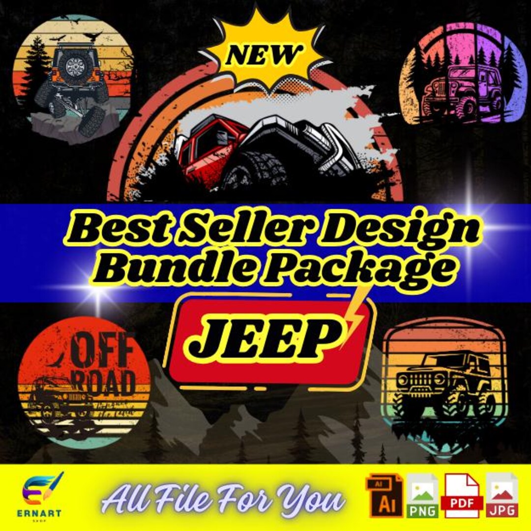Jeep SVG Bundle for Pet-loving Offroaders Custom Shirt Designs,funny ...
