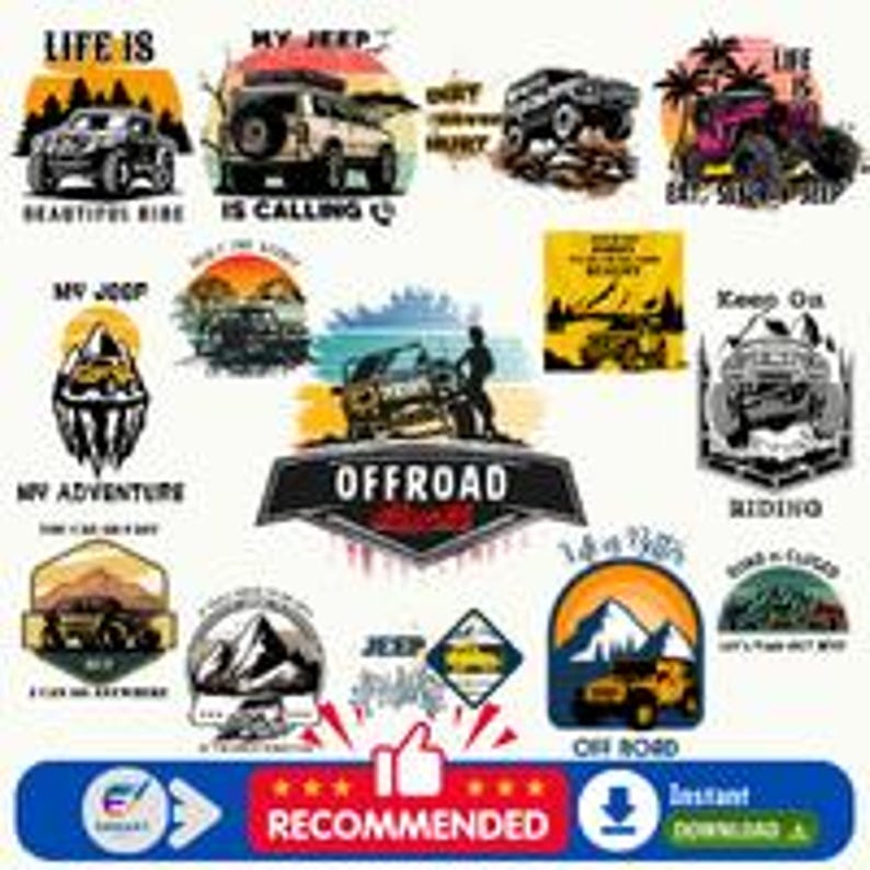 Jeep SVG Bundle Custom American Offroad Shirt Jeep PNG Designs, Funny ...