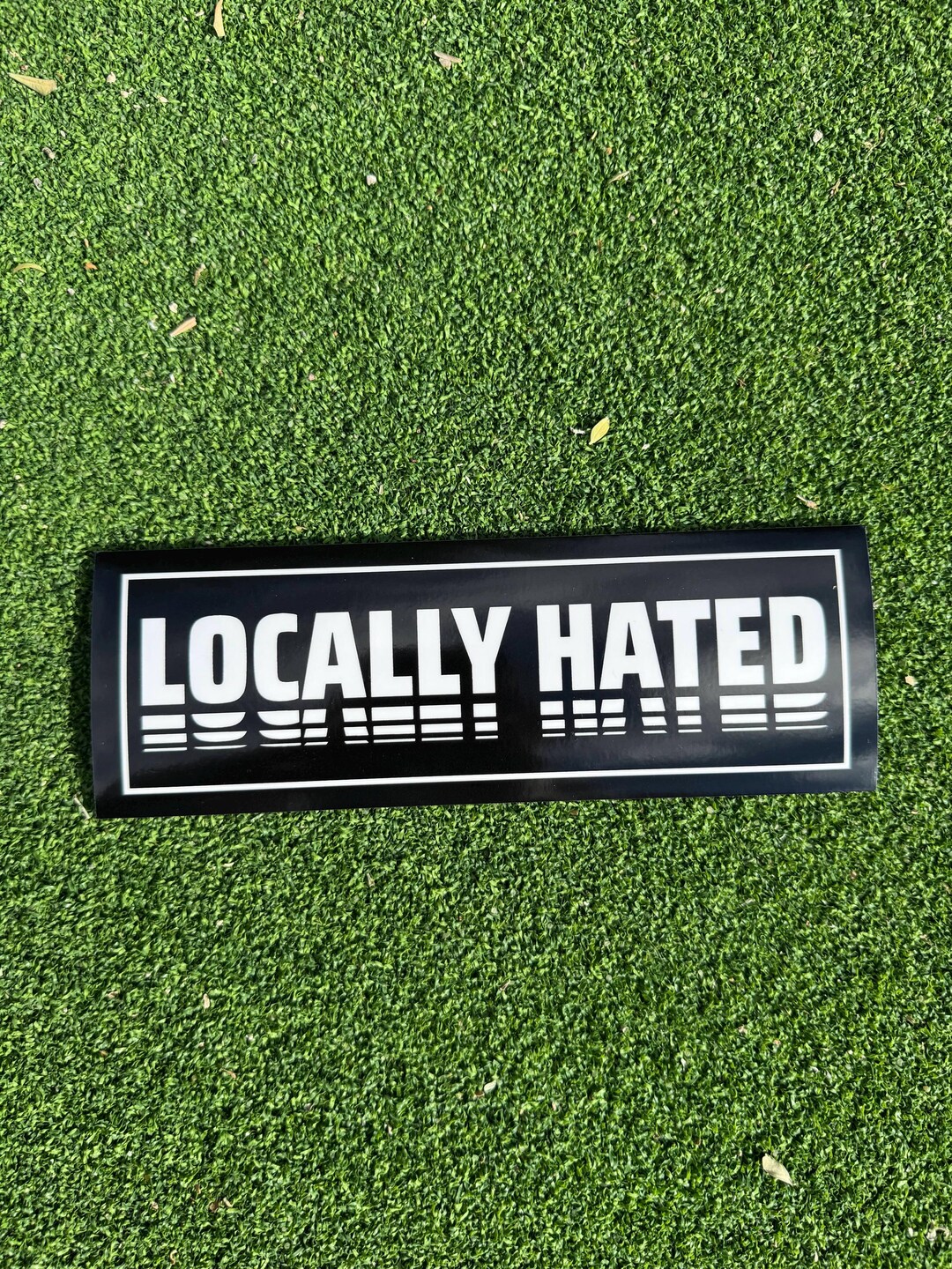 Locally Hated JDM SLAP Sticker - High Quality 8"x 3" - Etsy