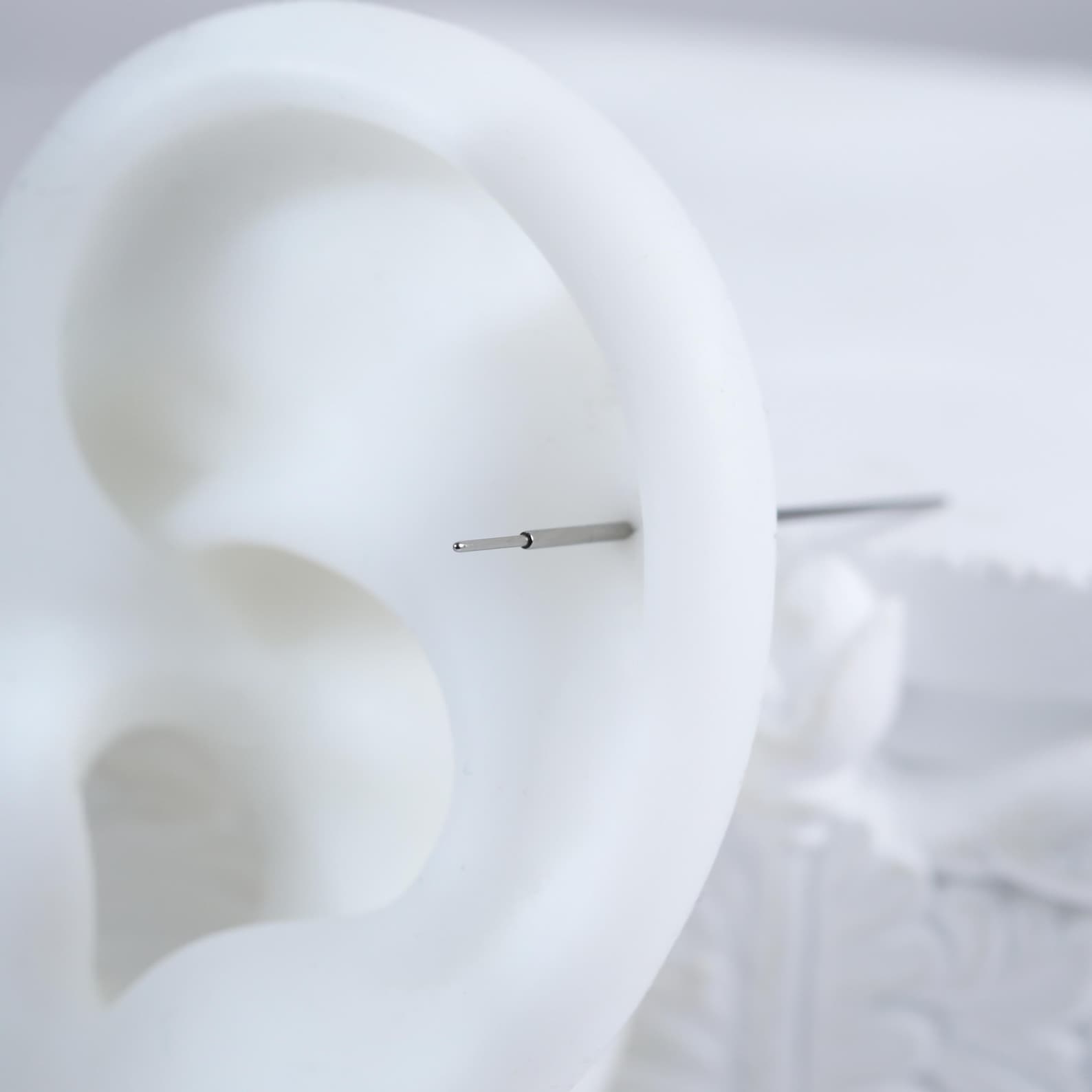 Titanium Threadless Insertion Pin • Self Piercing Taper Guide Needle ...