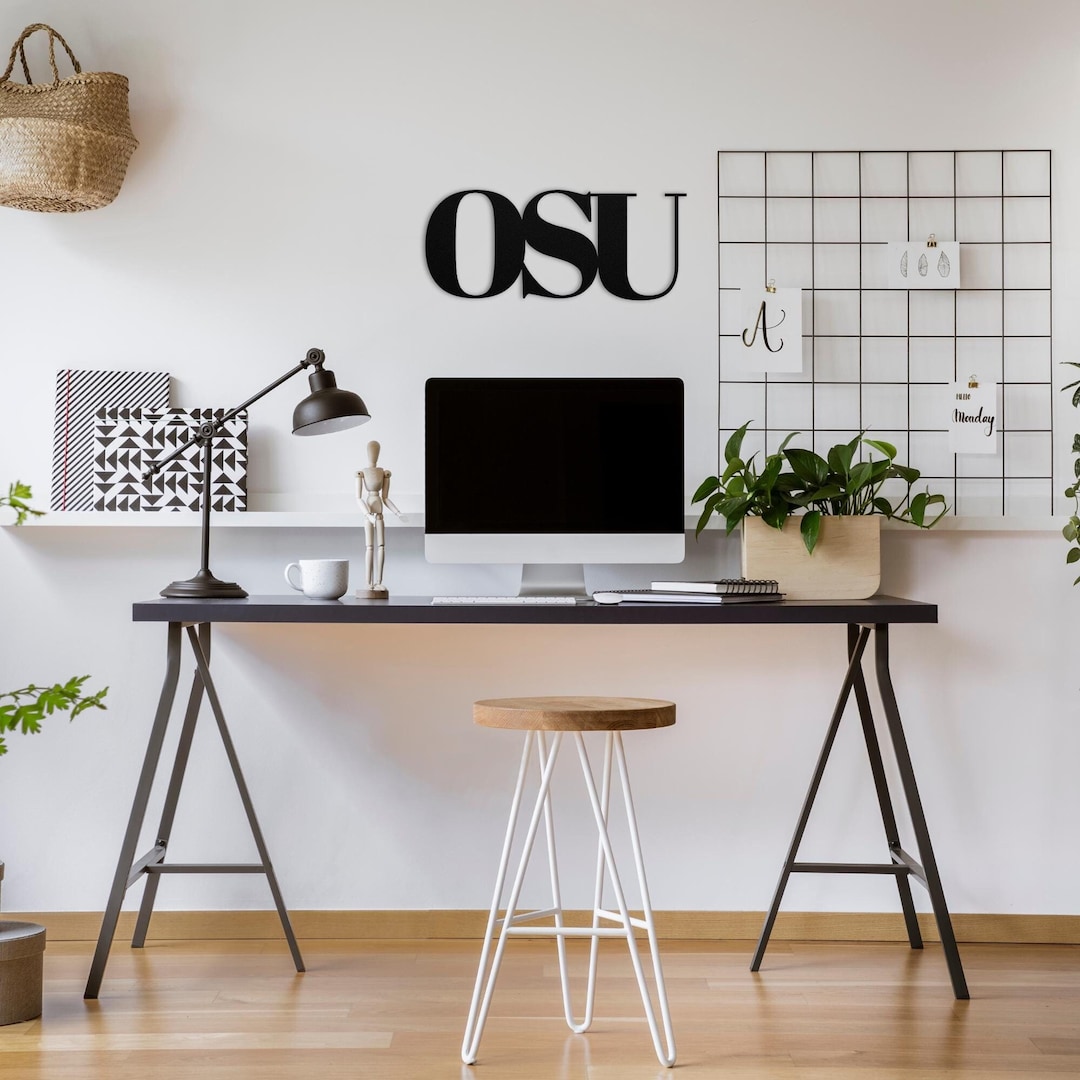 Custom OSU Sign, Oklahoma State University Cowboys Steel Sculpture ...