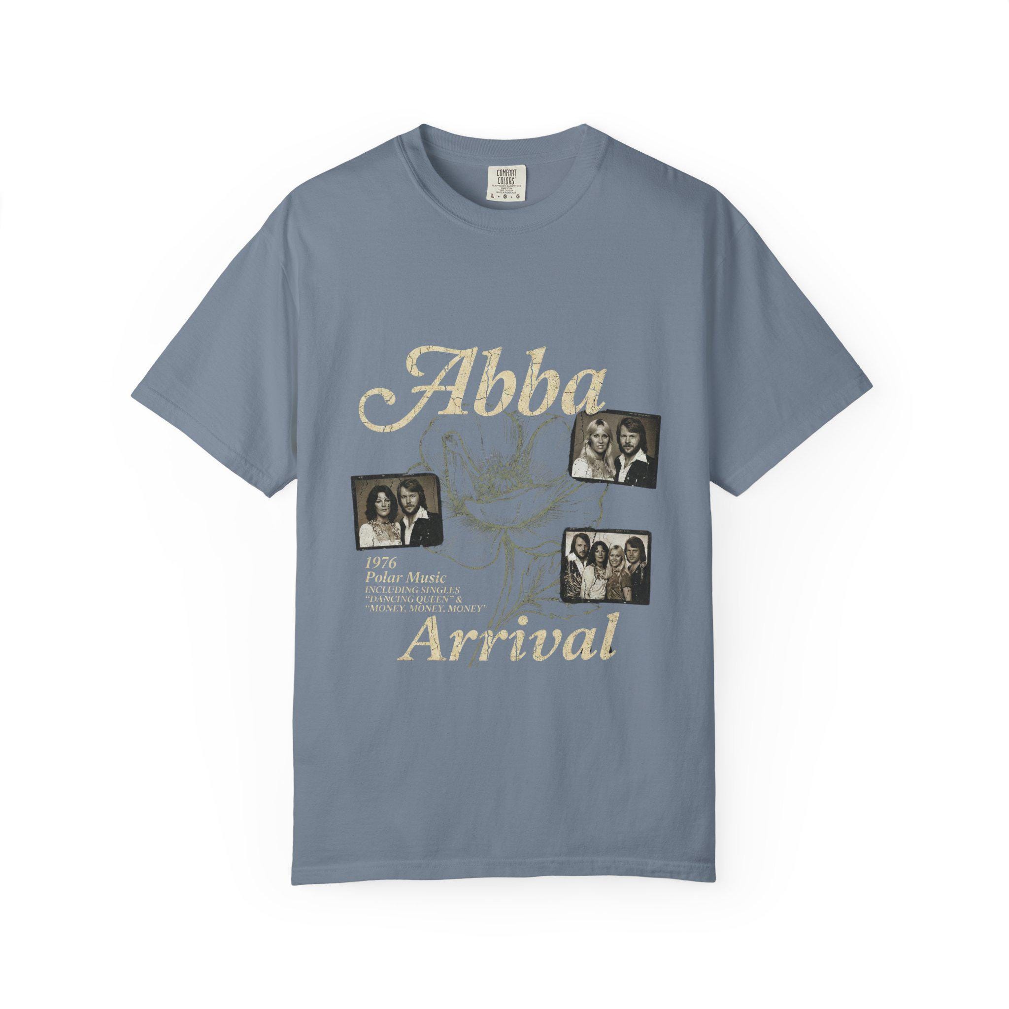 Comfort Colors ABBA Arrival Band Photo Vintage Graphic Tee | 1970s Band ...
