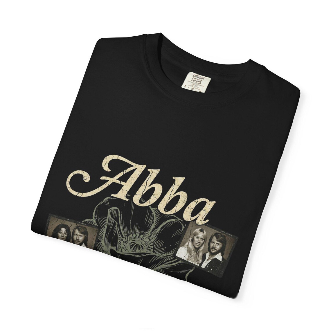 Comfort Colors ABBA Arrival Band Photo Vintage Graphic Tee | 1970s Band ...