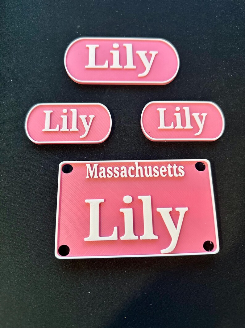Cozy Coupe Custom License Plate & Front/side Emblem Bundle! - Choose ...