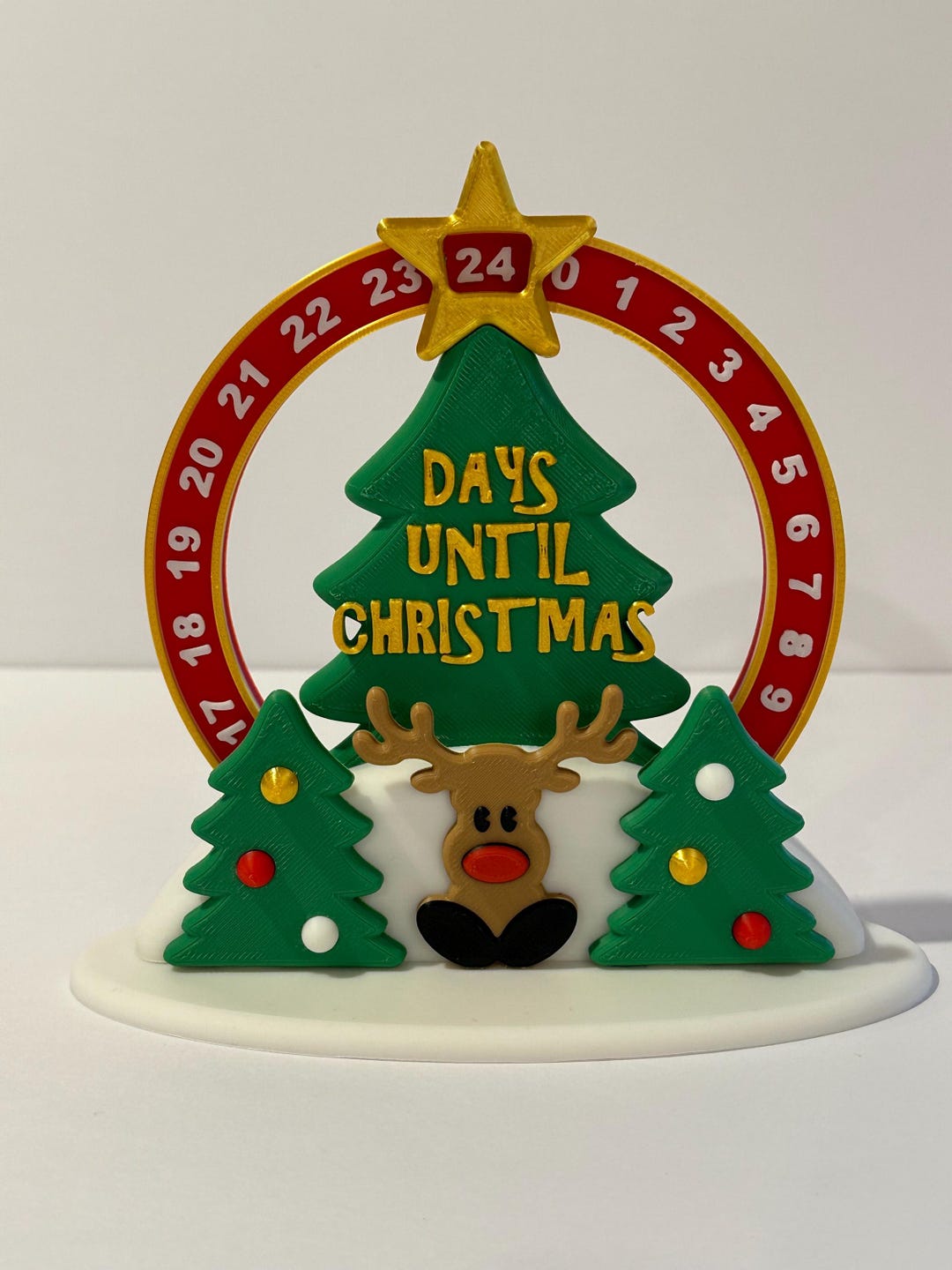 Advent Calendar Reindeer - Christmas Countdown - Start Your New Family ...