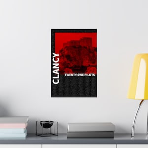 Twenty-one Pilots Clancy Album Art Matte Poster - Etsy