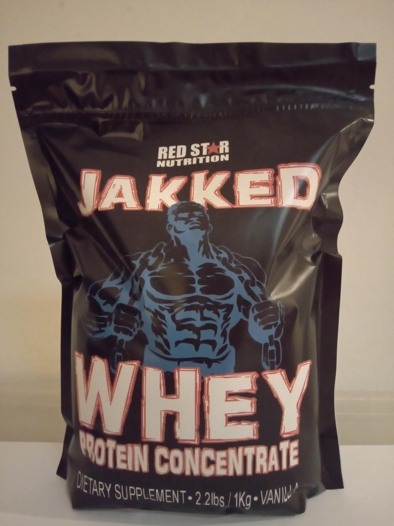 1KG Whey Protein Concentrate Vanilla Flavour - Etsy