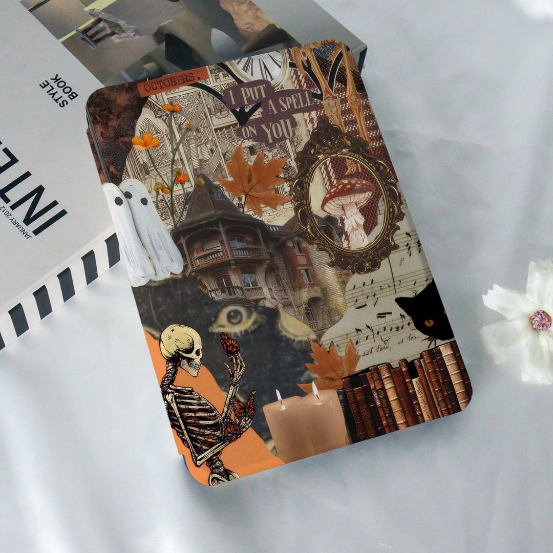 Halloween Ghost Collage Kindle Case,kindle10/11th,paperwhite 5/6/7th ...