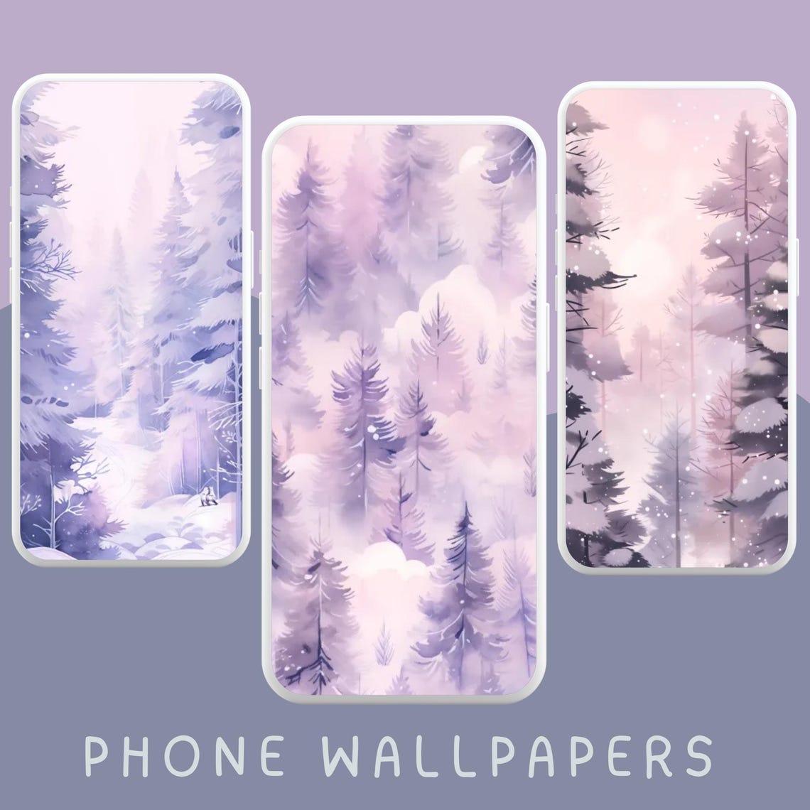 Purple Forest Desktop Wallpaper Purple Desktop Wallpaper Cozy Phone ...
