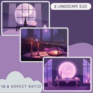 Witchy Desktop Wallpaper, Black Witch Art, Pink Witch Decor, Whimsical ...