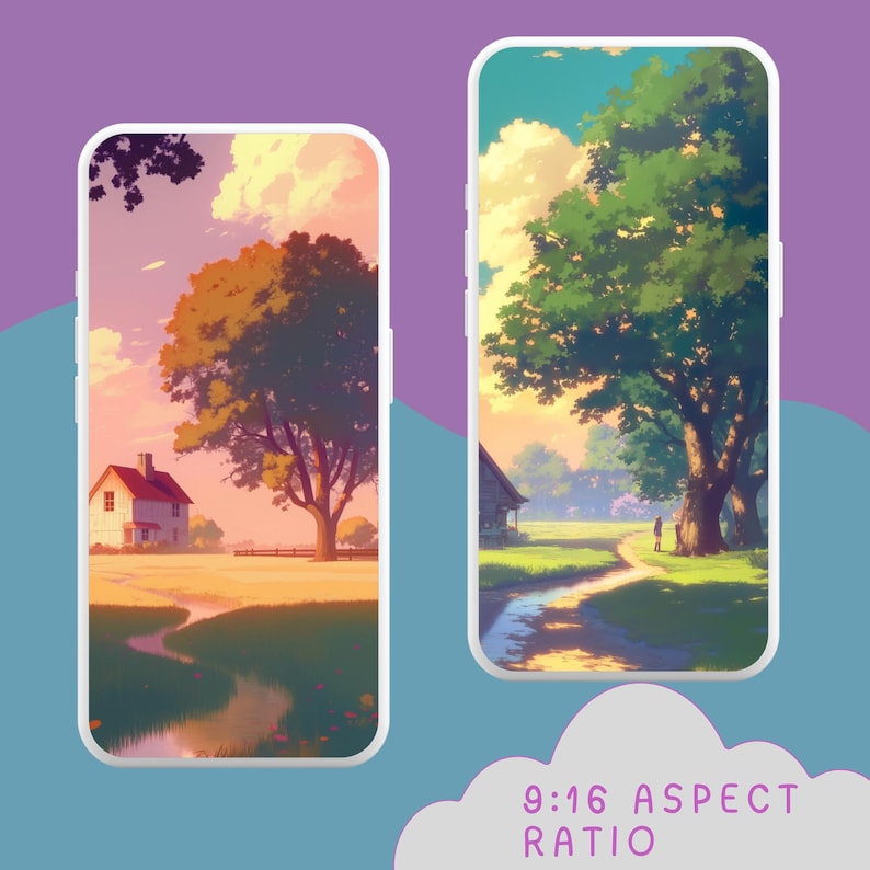 Cozy Sunset Wallpaper, Cute Anime Desktop Background, Pastel Kawaii ...