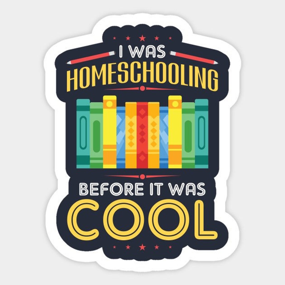 Homeschool Die Cut Vinyl Sticker Decal Cool School - Etsy