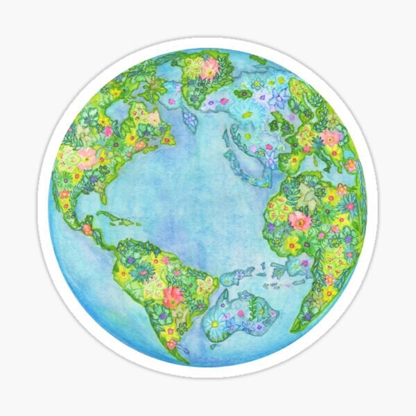 Mother Earth Stickers - Etsy