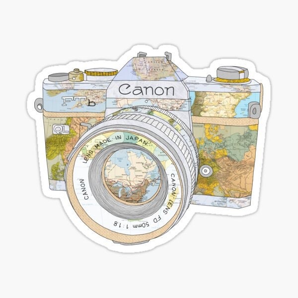 Canon Decal - Etsy
