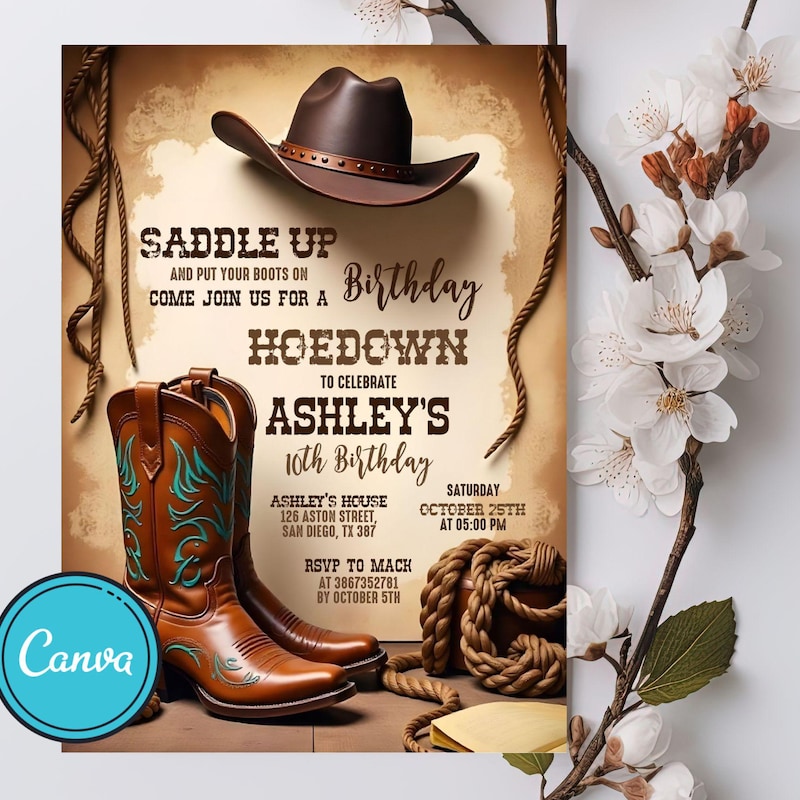 Boots on the Ground Flyer - Etsy