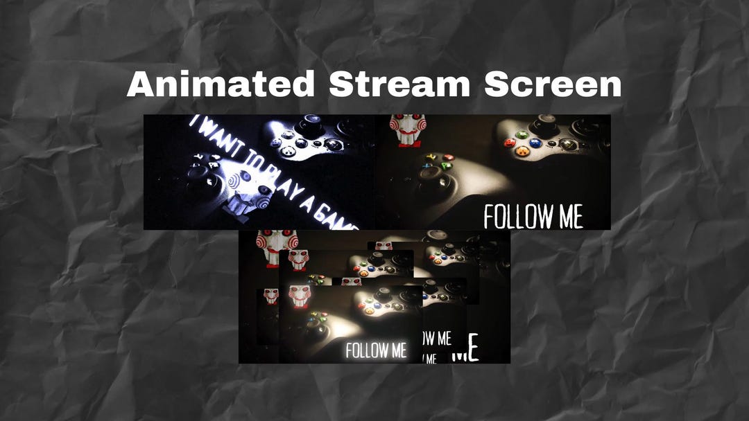Animated Jigsaw Halloween Load Screen Overlay - Etsy