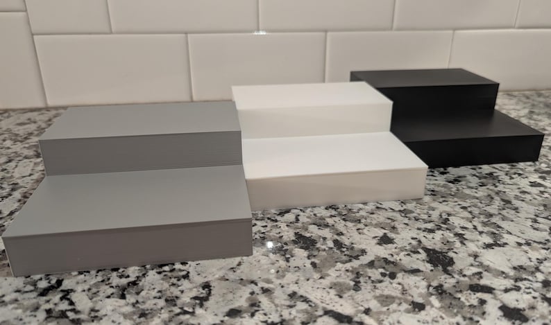 2-tier 3D Printed Spice Rack – Customizable & Compact Storage Solution ...