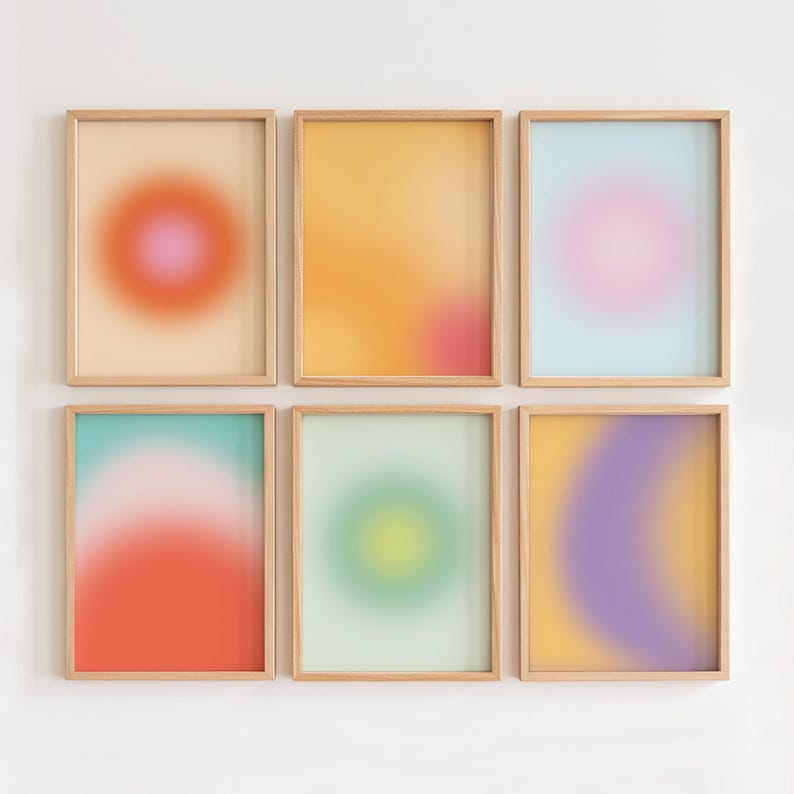 6 Frame Mockup, Boho Mockup, Wood Frame Mockup, Modern Frame Mock Up ...