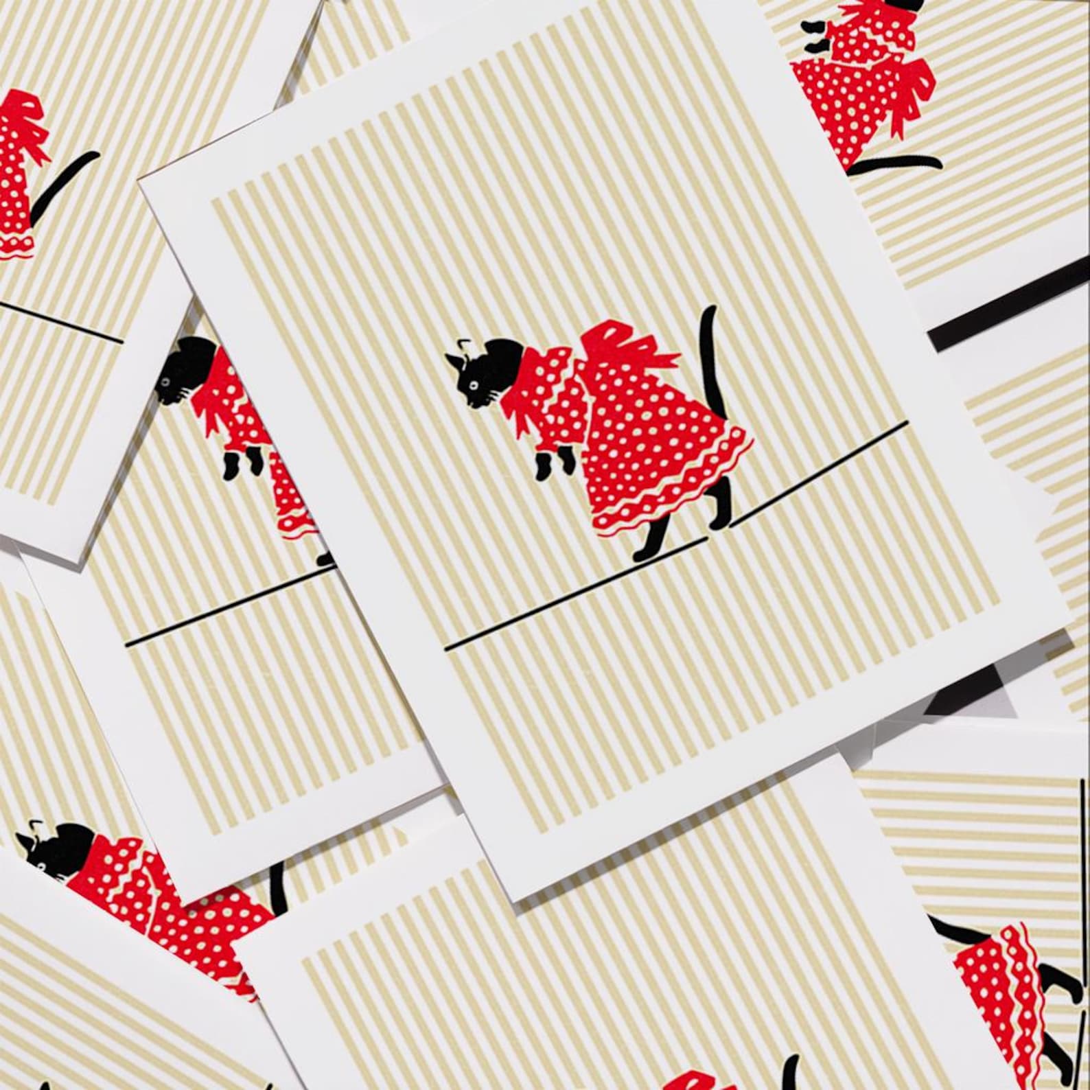 Stack of Cards Mockup – 5x7 Card Mockup Poster Mockup, Invite Mockup ...