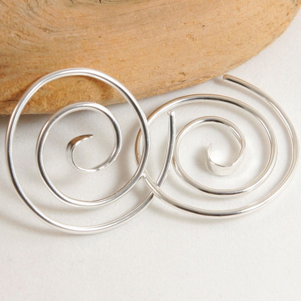 Buy Spiral Earrings - Etsy