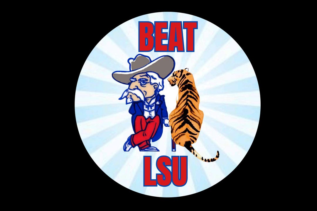 Ole Miss Vs Lsu Gameday Pins - Etsy