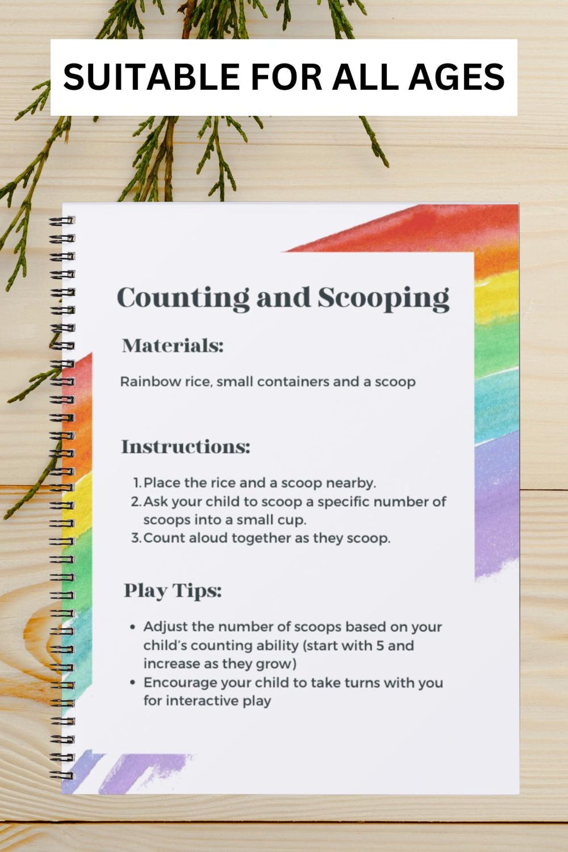 Rainbow Rice Activity Cards | Printable Sensory Play Ideas for Toddlers ...