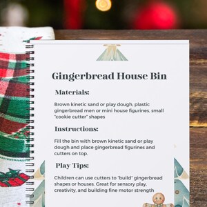 Christmas Sensory Activities Printable Set | Holiday Sensory Bin ...