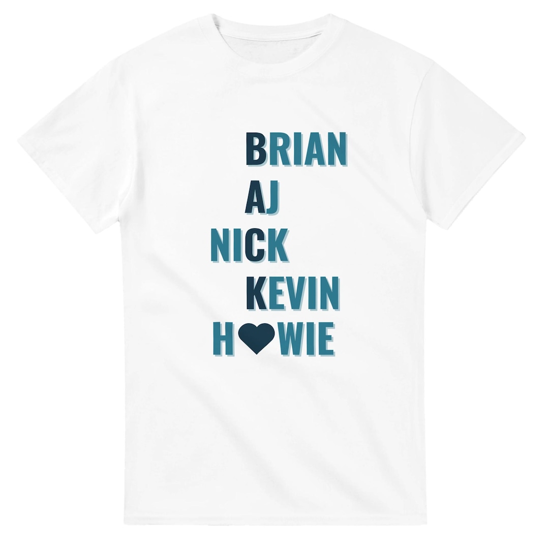 Brian AJ Nick Kevin Howie Boys Are Back Heavyweight Unisex Crewneck T ...
