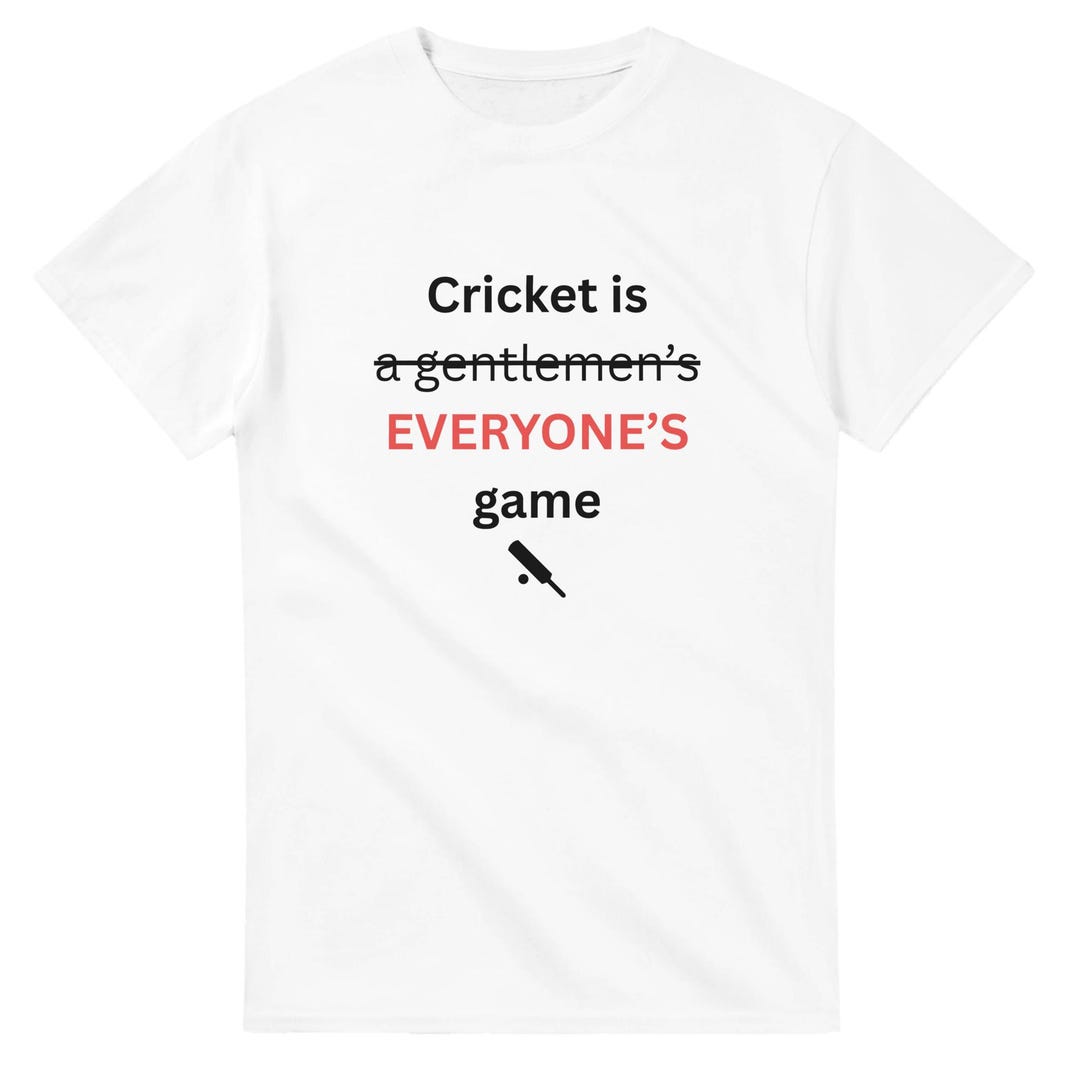 Harman Preet Kaur Cricket is Everyone's Game Heavyweight Unisex ...