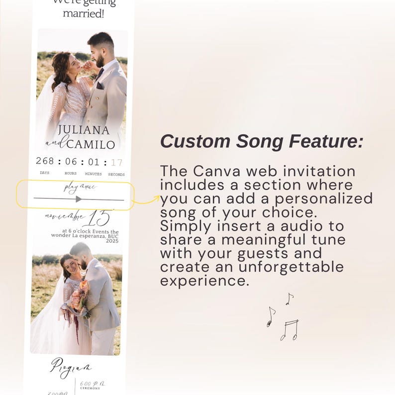 Web Invitation With Built-in Countdown Timer, Trackable Map and RSVP ...