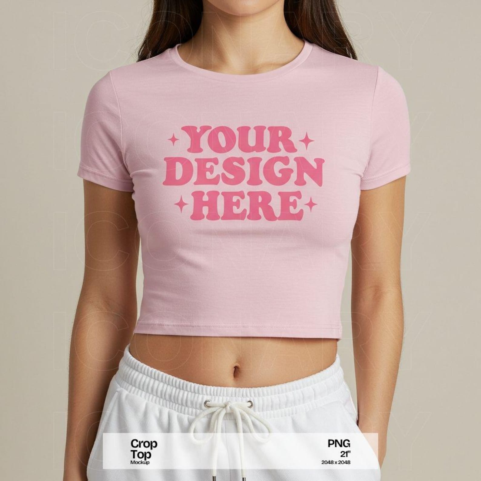 Gildan 5000B Light Pink Baby Tee Mockup Y2K Baby Tee Mockup Trendy 90s ...