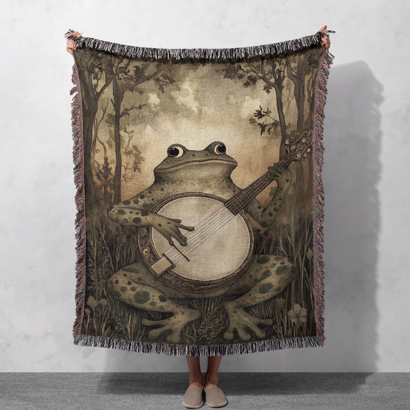 Banjo Frog Home Decor - Etsy