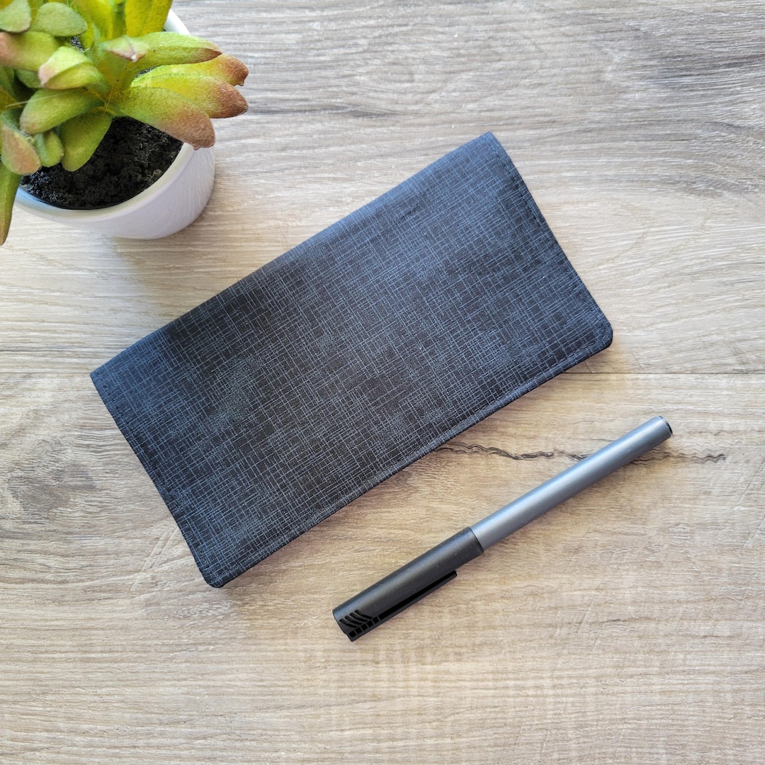 Cute Fabric Checkbook Cover for Women or Men, Check Book Register, Two ...