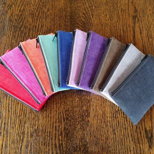 Zipper Card Pouch - Etsy