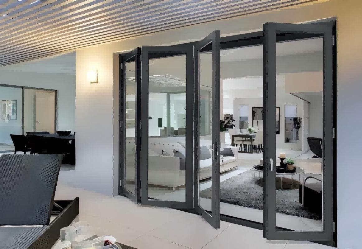 Custom Folding Door Sliding Folding Door for Home Entrance - Etsy