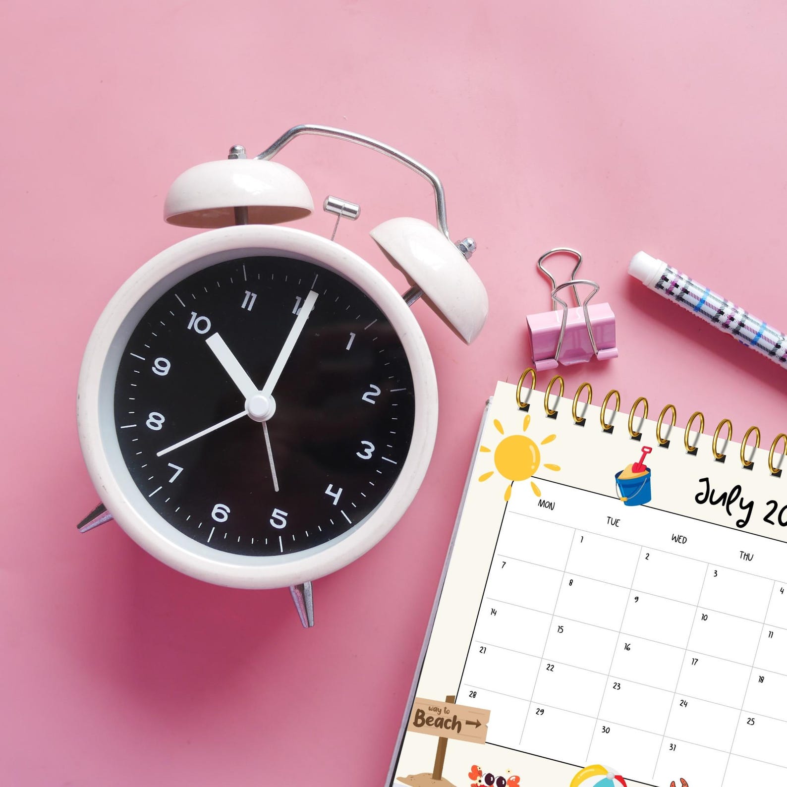 2025 Calendar Cute Kids Cartoon, Wall Calendar PDF, Editable Calendar ...