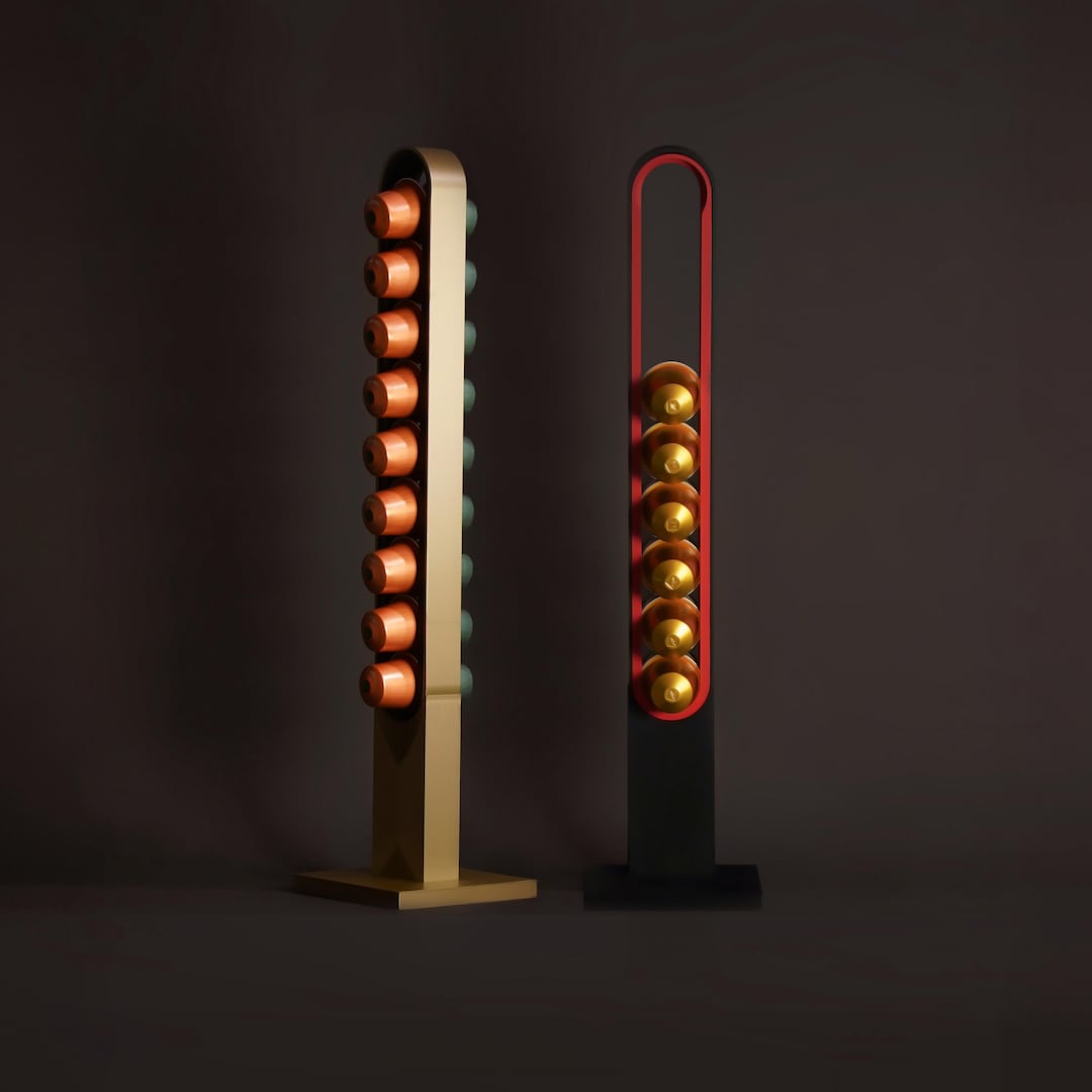 Minimalist Nespresso Capsule Holder – Sleek 3D Printed Coffee Pod ...